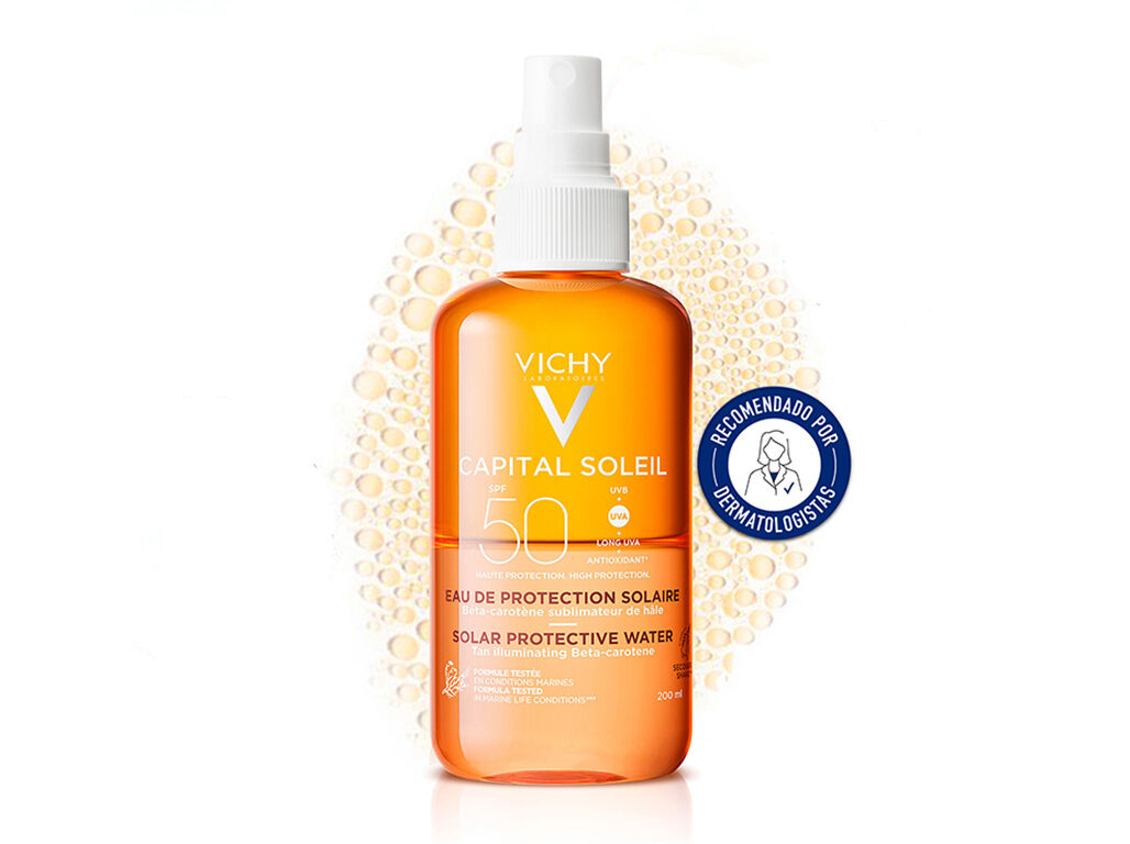 Agua Bronzeadora Vichy Soleil Bronze Spf50 200ml | Auchan