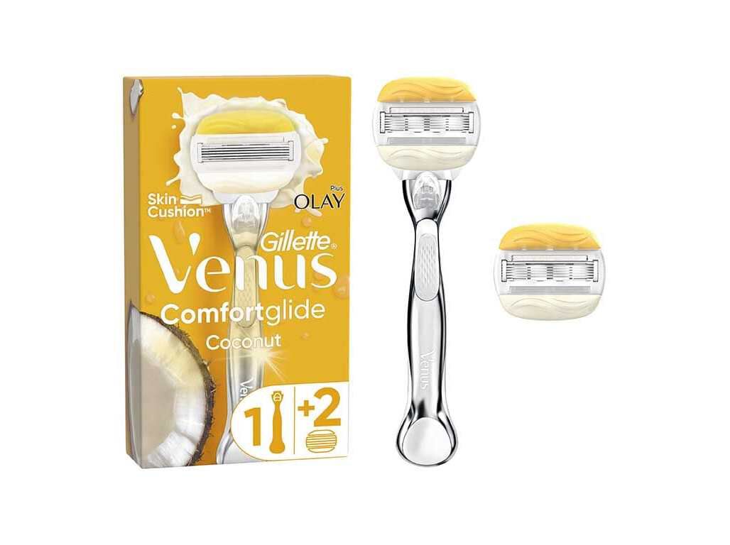 Máquina Gillette Venus Comfortglide Coconut + 2rec | Auchan