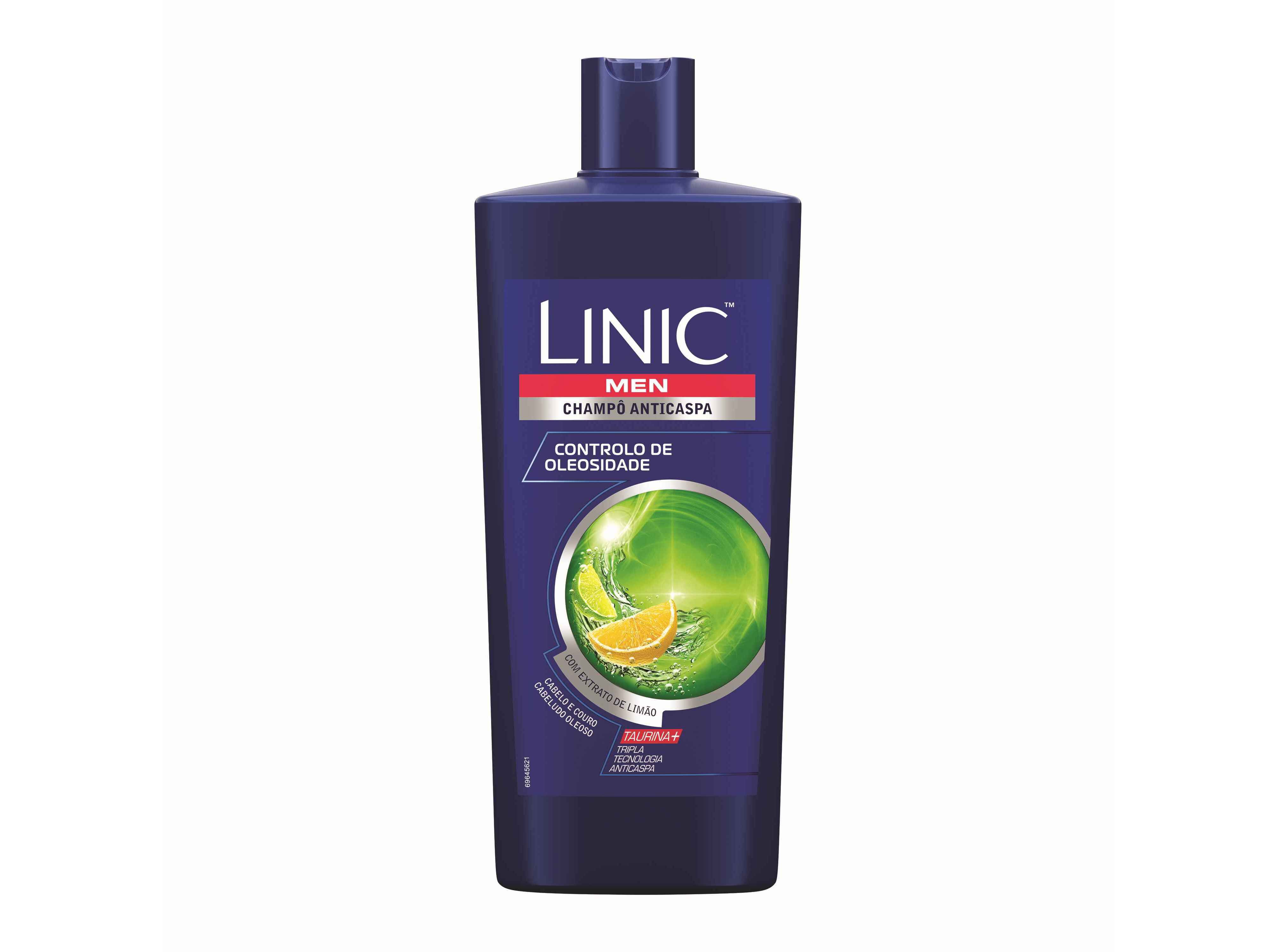 Champô Anti-caspa Linic Men Controlo Oleosidade 610ml | Auchan