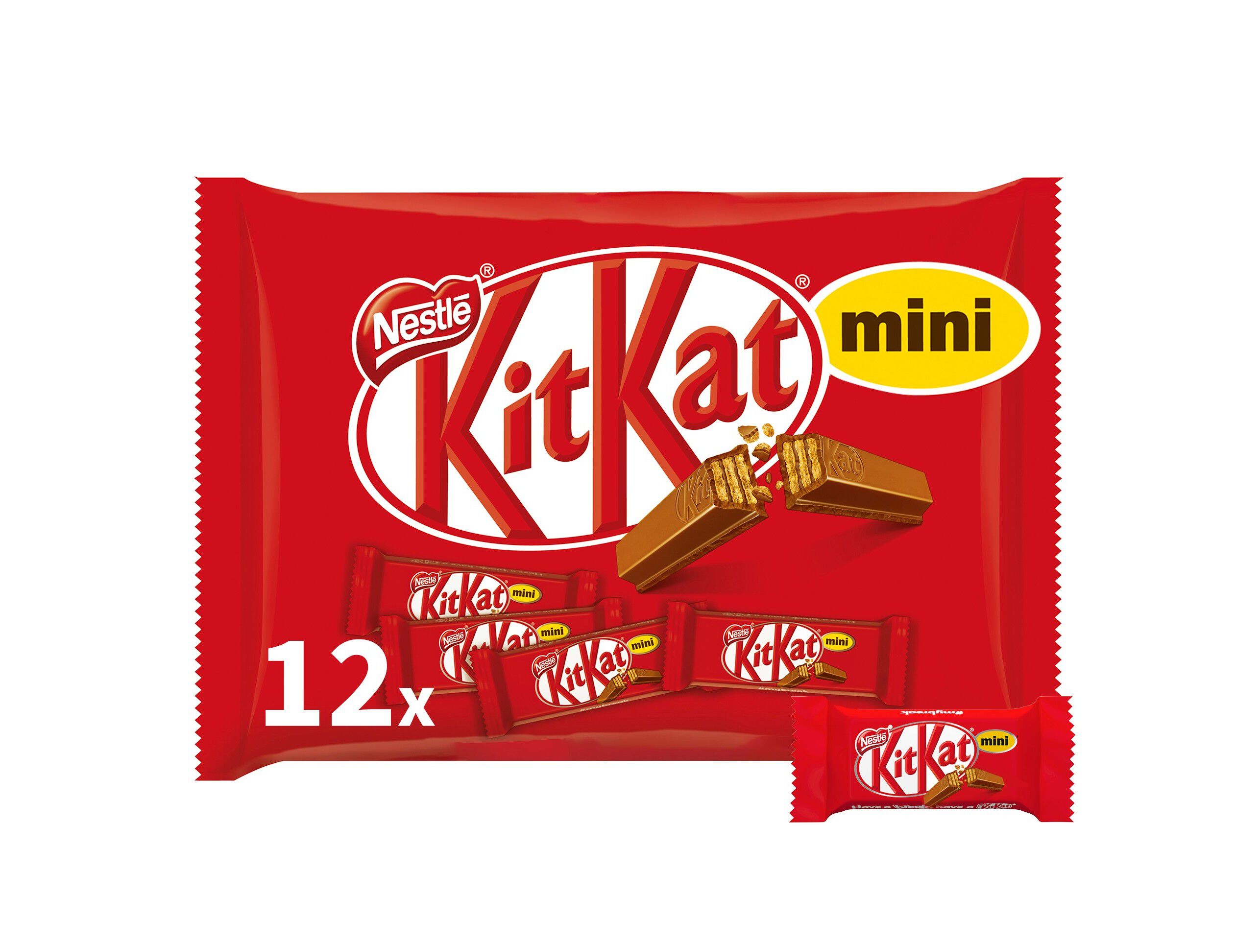 Snack De Chocolate Kitkat Mini 200 G | Auchan