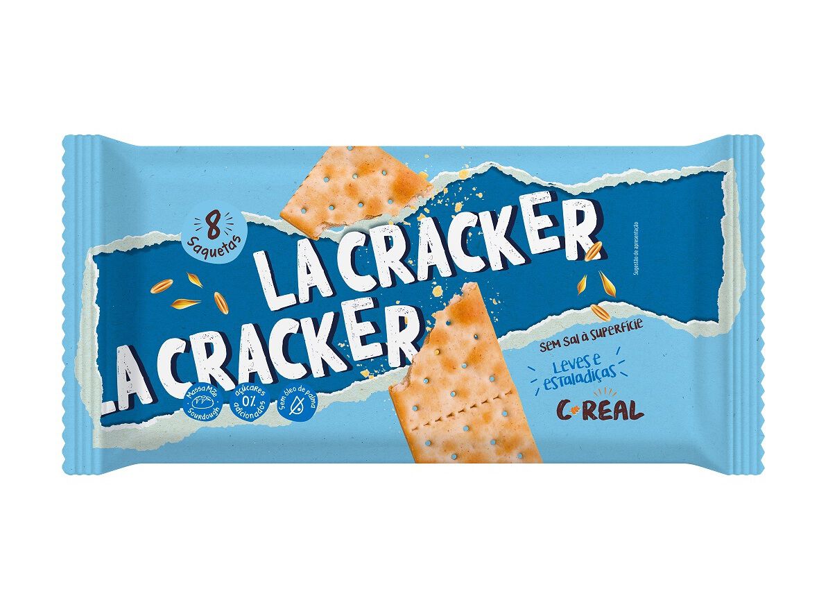 Bolachas La Cracker Cracker Sem Sal 250 G | Auchan