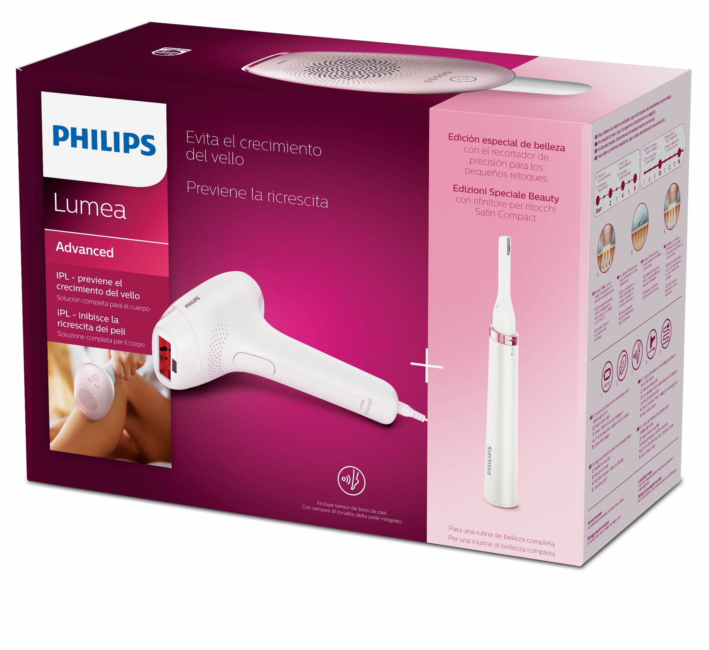 Depiladora Luz Pulsada Philips Bri920/00 Lumea Advanced | Auchan