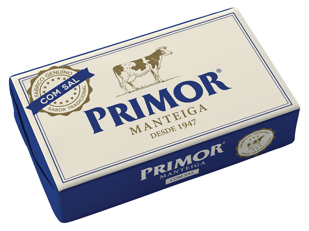 Manteiga Primor Pasteurizada Com Sal 125g | Auchan