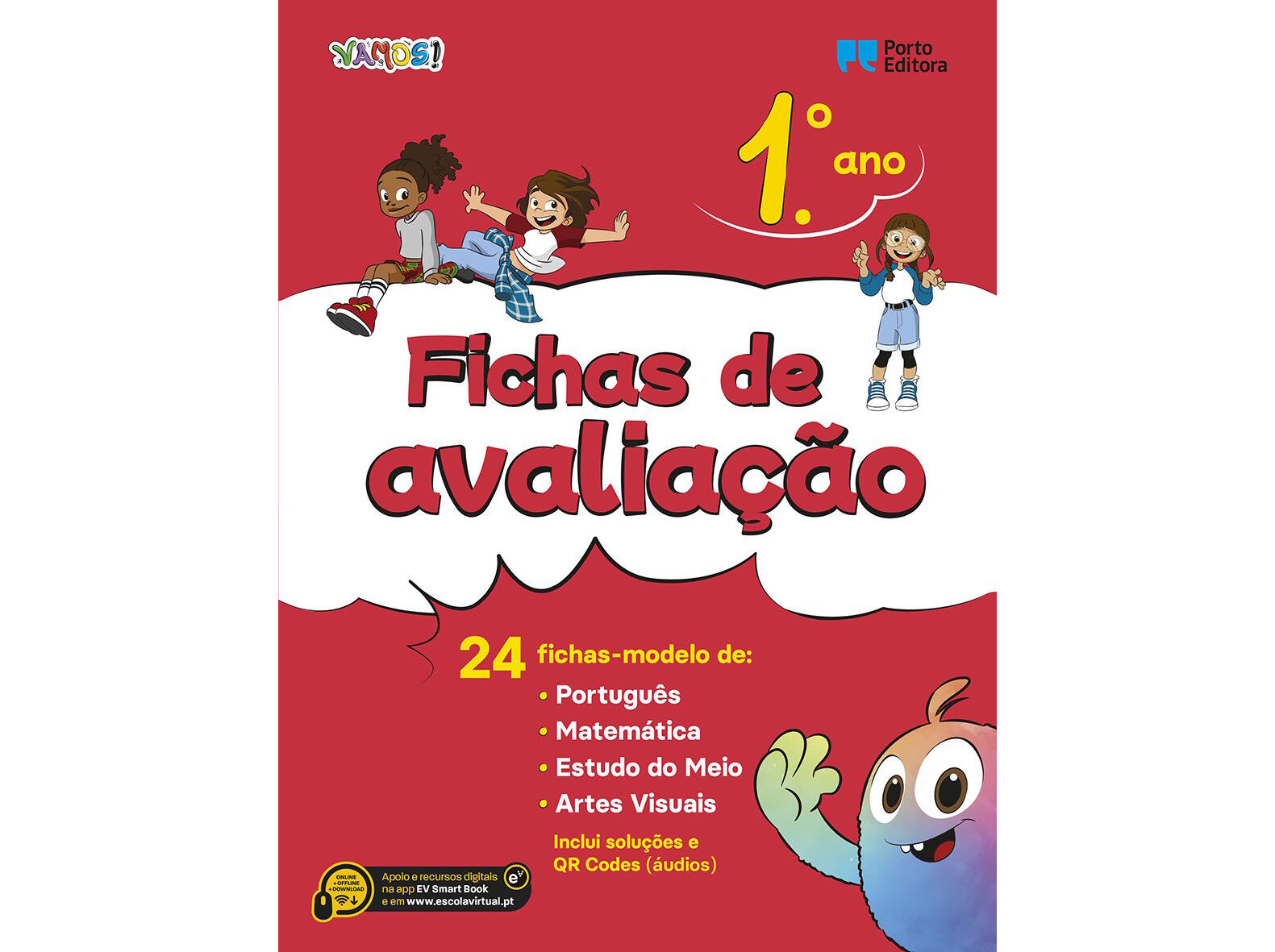 Livro Vamos! - Fichas De Avaliação - 1.º Ano | Auchan