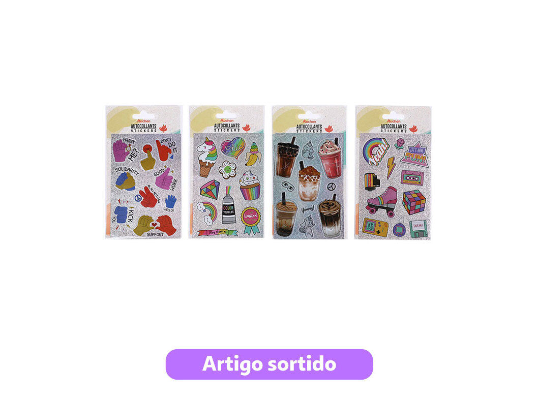 Stickers Auchan Modelos Sortidos | Auchan