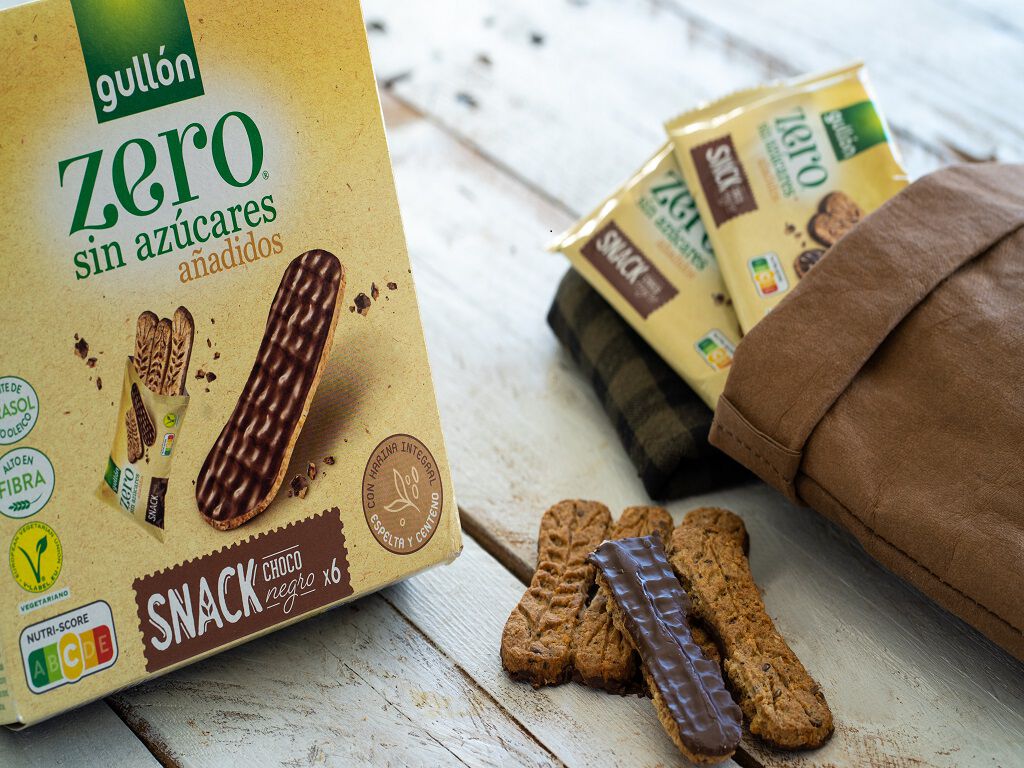 Snack Gullon Chocolate Negro Zero Sem Açúcar 150 G | Auchan