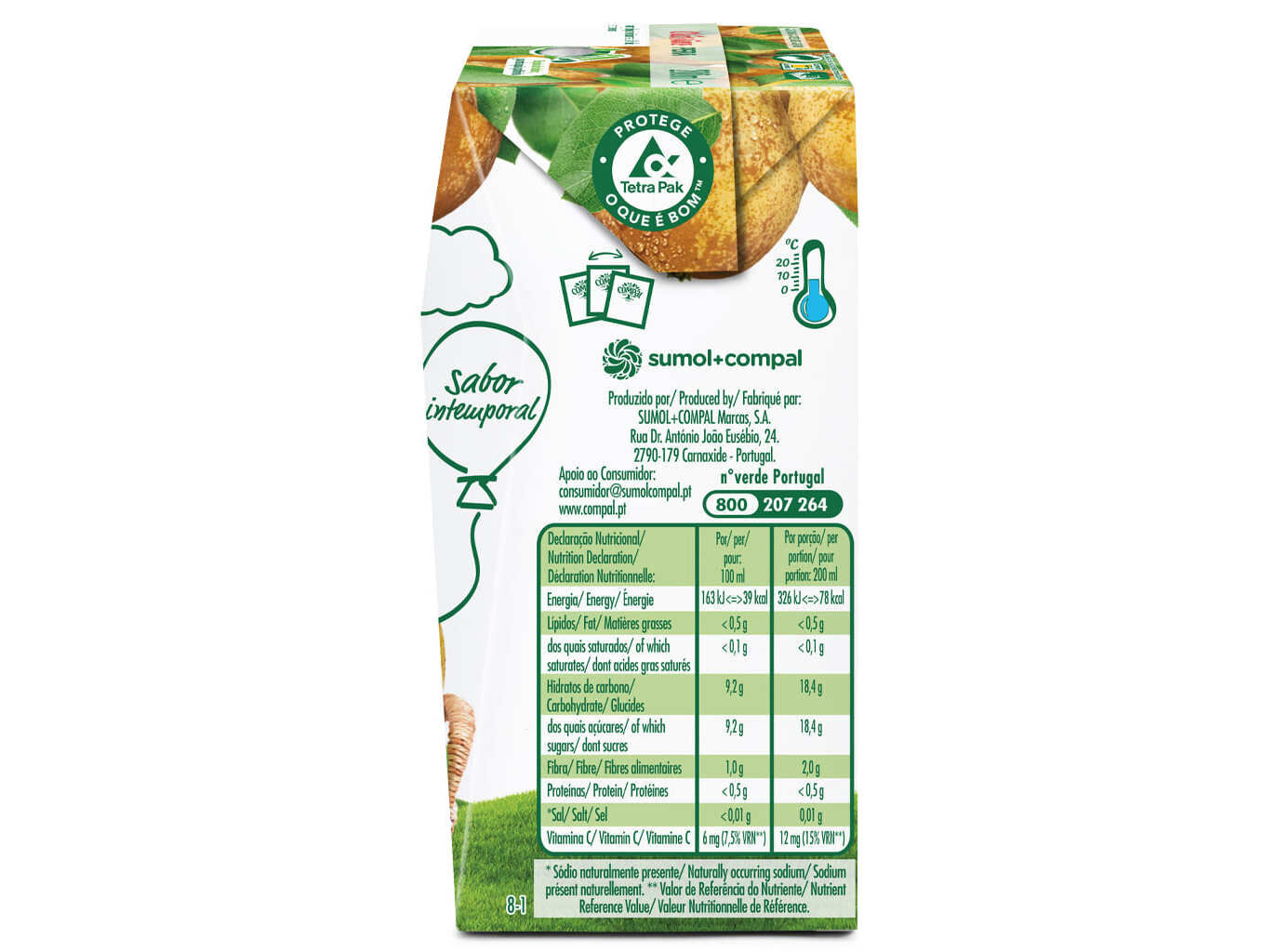 Nectar Classico Compal Pera 6x0.2l | Auchan