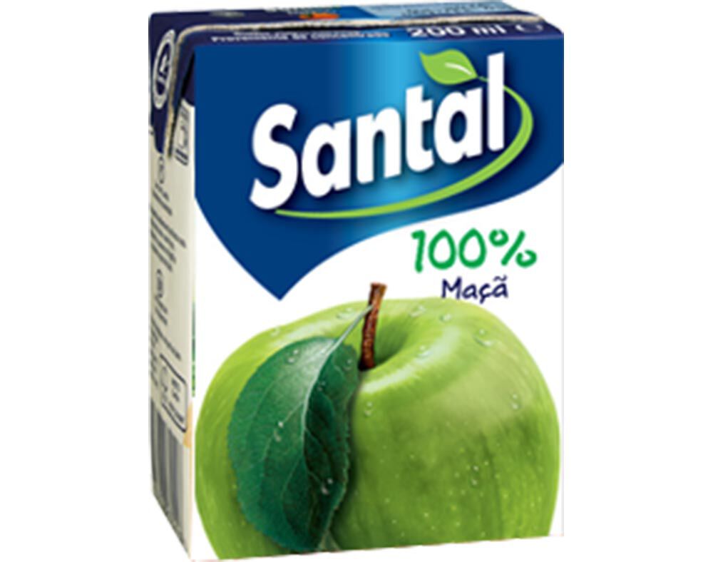 Sumo Santal 100 % Maçã 200ml | Auchan