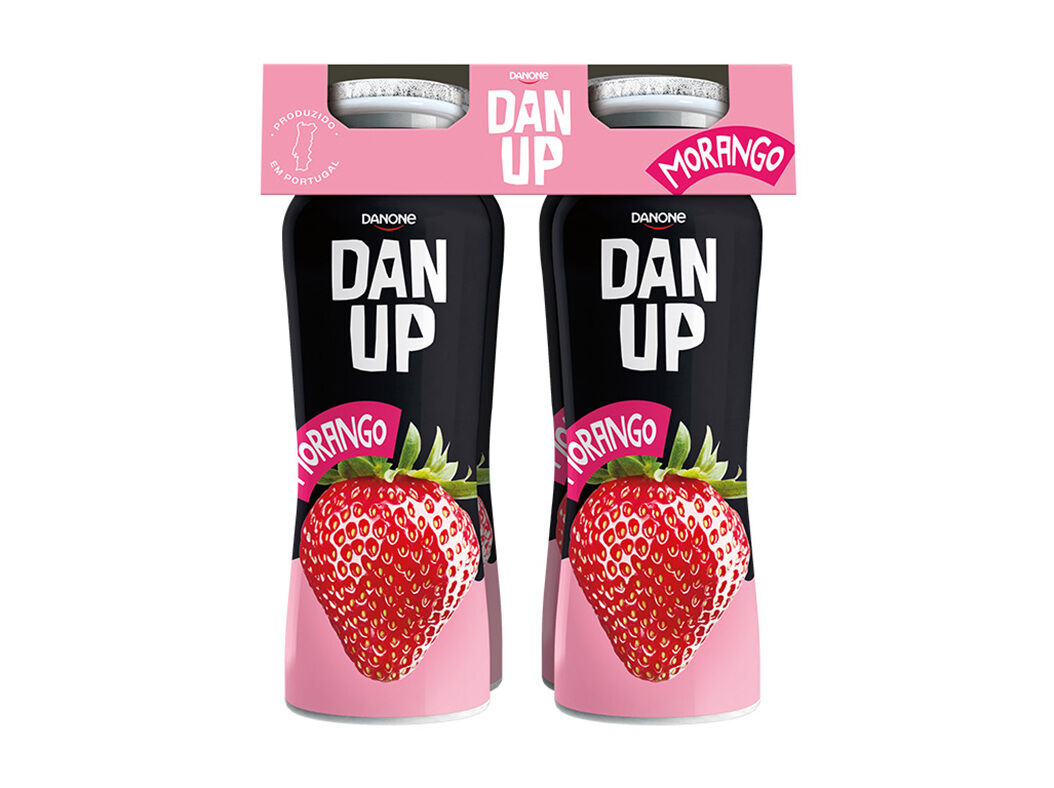 Iogurte Dan Up Líquido Morango 4x155g | Auchan
