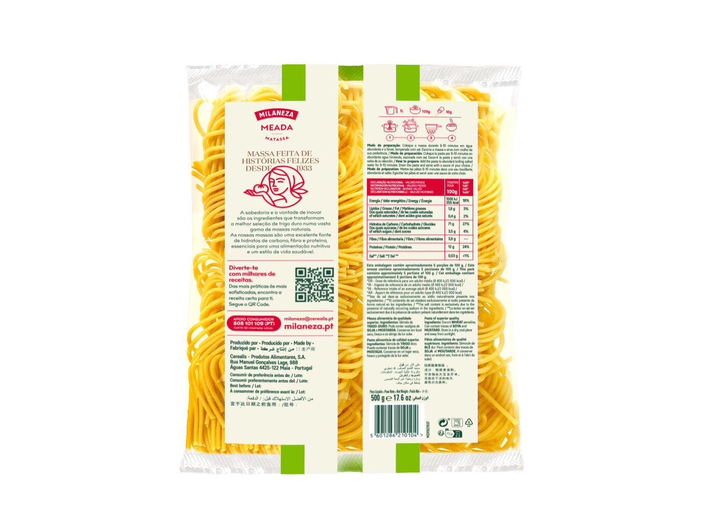 Meada Milaneza 500g | Auchan