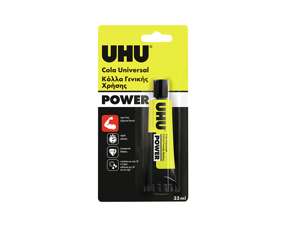Cola Uhu Power Multifunções 33ml | Auchan