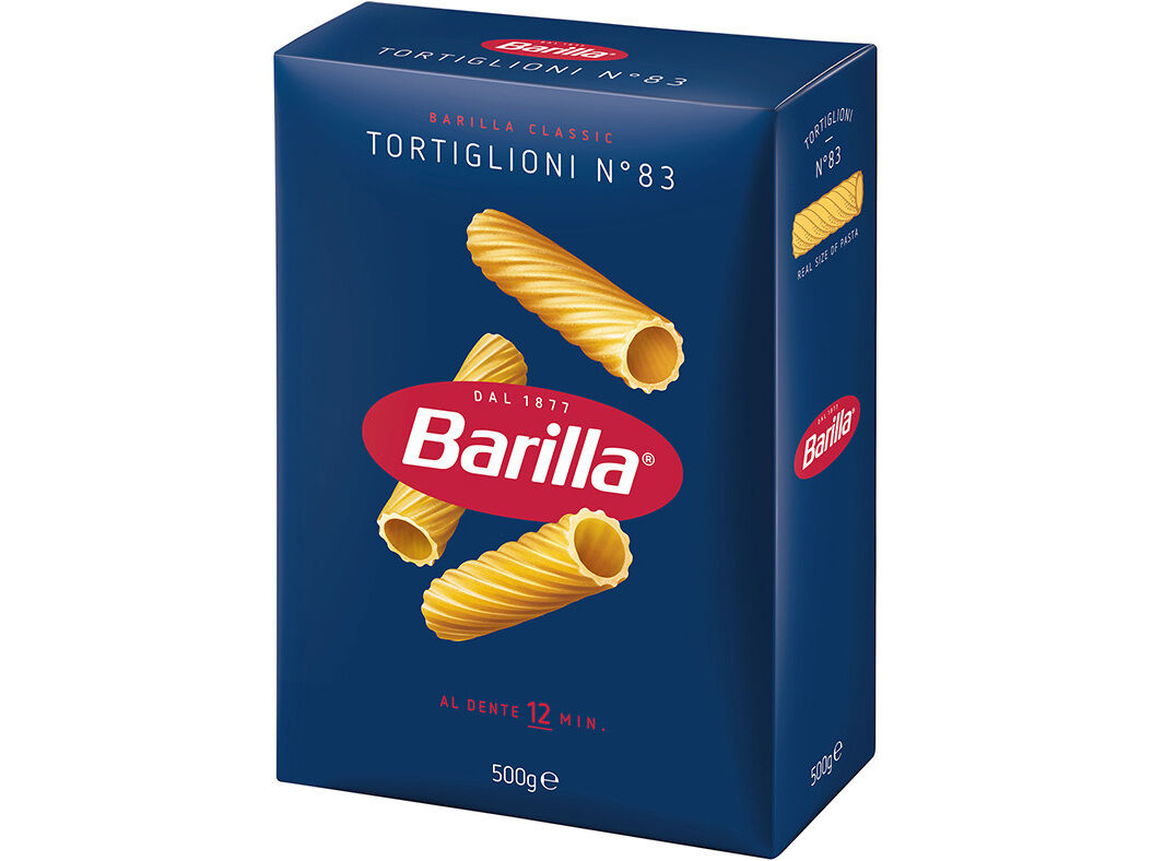 Massa Barilla Tortiglioni 500g | Auchan