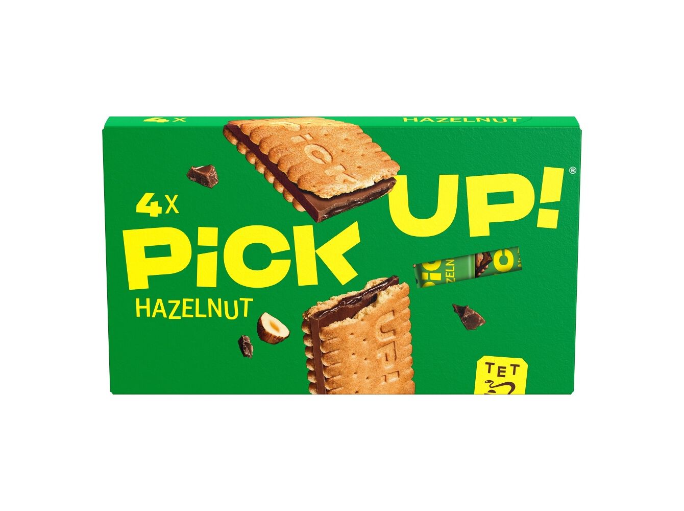 Bolacha Bahlsen Pick Up Choco Avelã 112g | Auchan