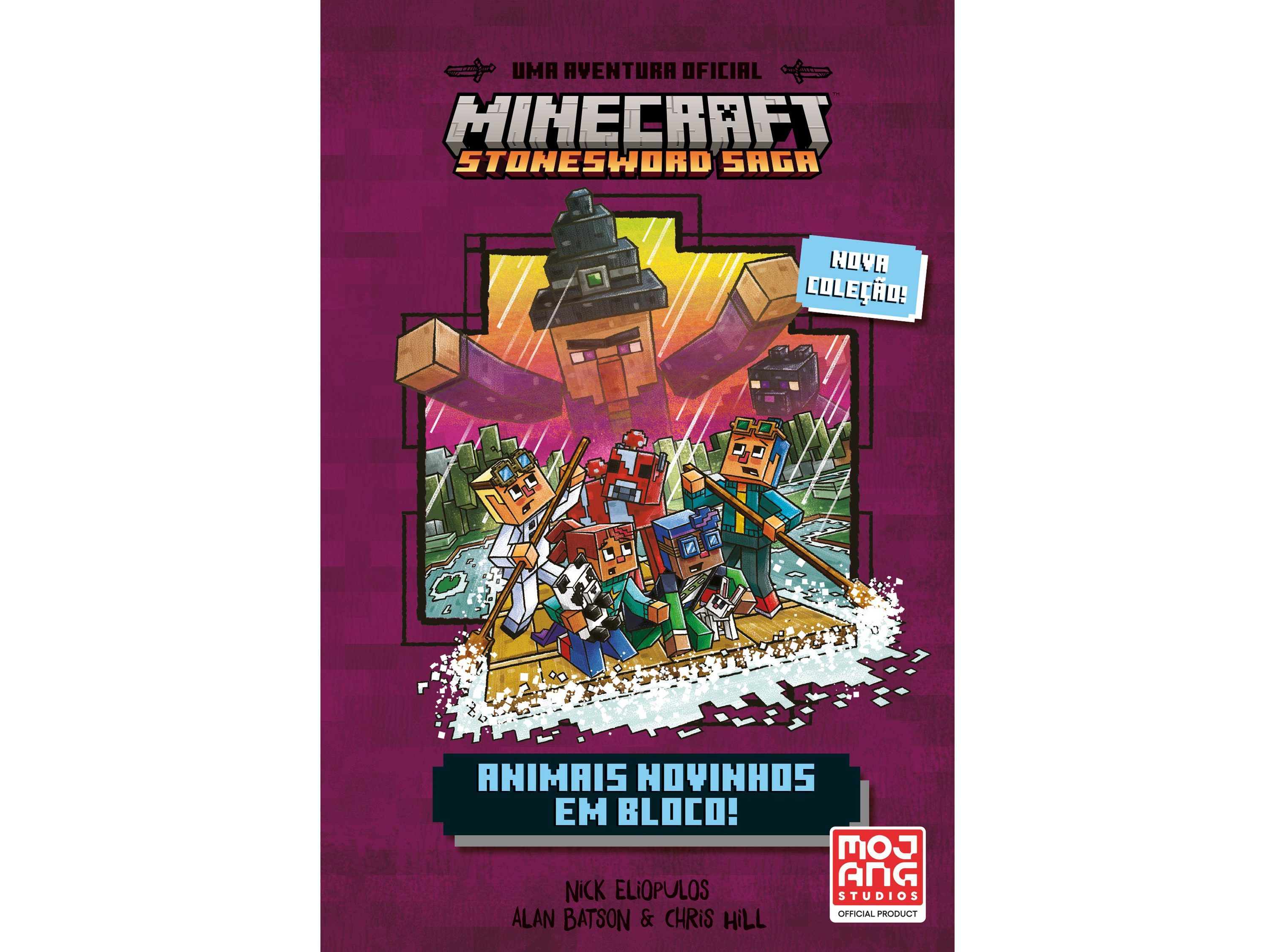 Livro Minecraft: Animais Novinhos Em Bloco! | Auchan