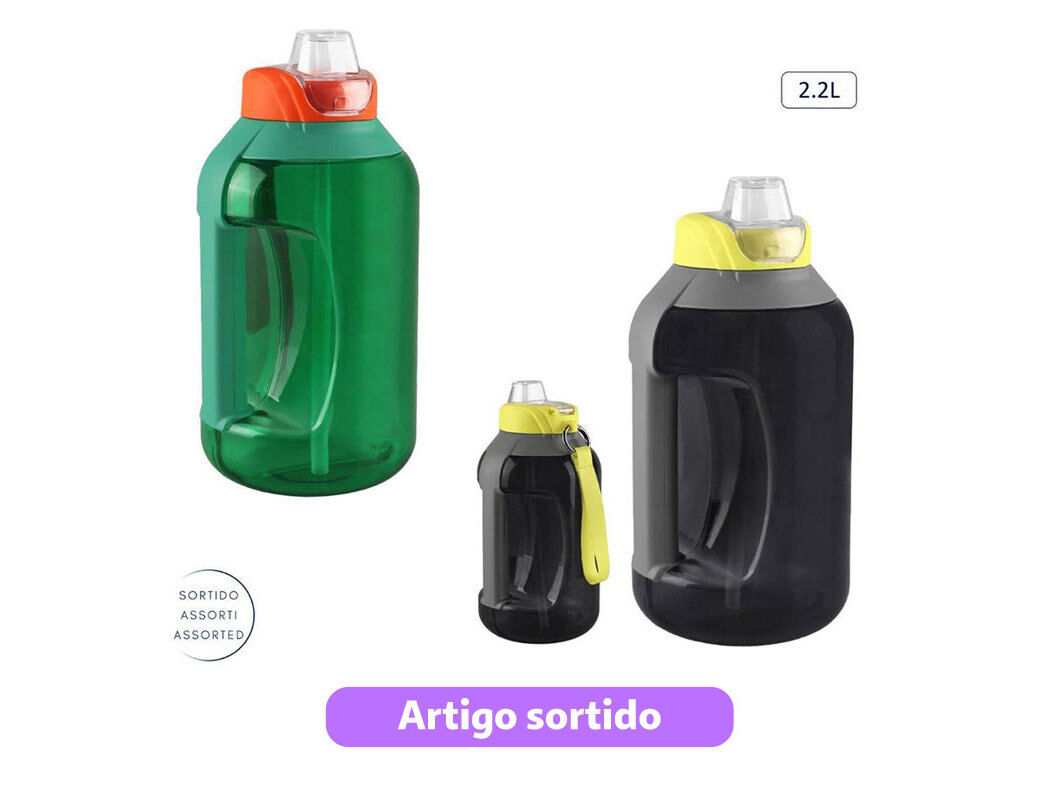 Garrafa De Agua Anilar 2.2l Cores Sortidas | Auchan