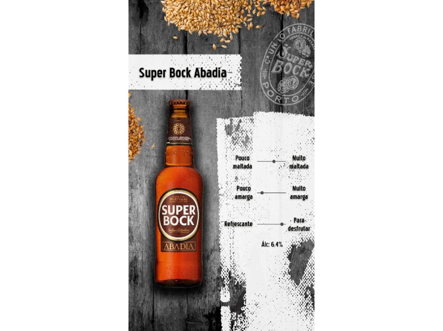 Cerveja Super Bock Abadia Mini 6x0.20l | Auchan