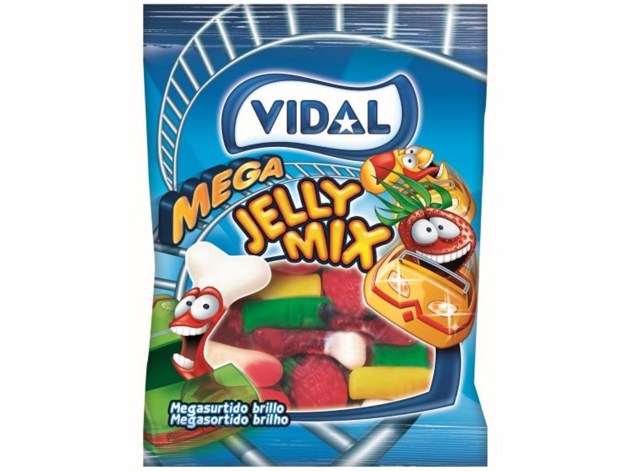 Gomas Vidal Sortido Brilho 90g | Auchan