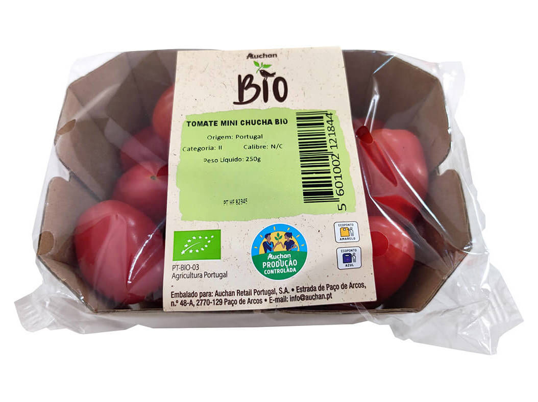 Tomate Mini Chucha Auchan Bio Cultivamos O Bom 250 G | Auchan