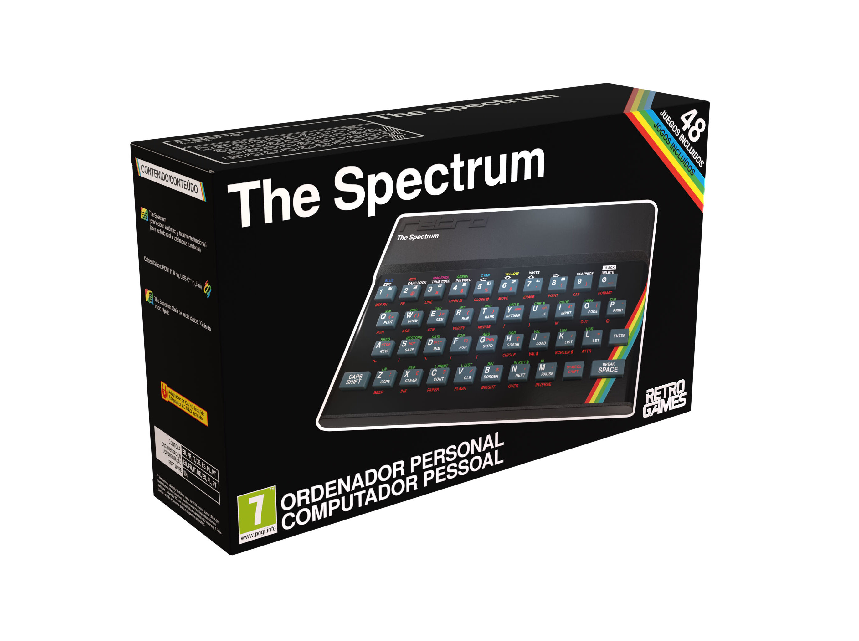 Consola Retro The Spectrum | Auchan