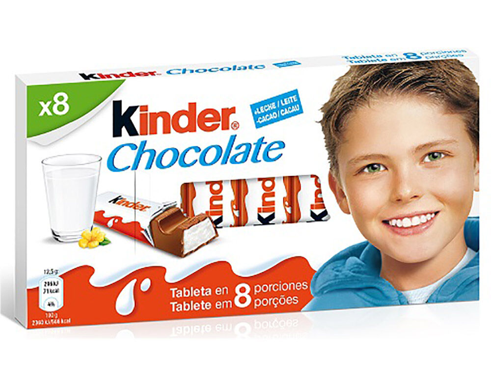 Chocolate Kinder T8 100g | Auchan