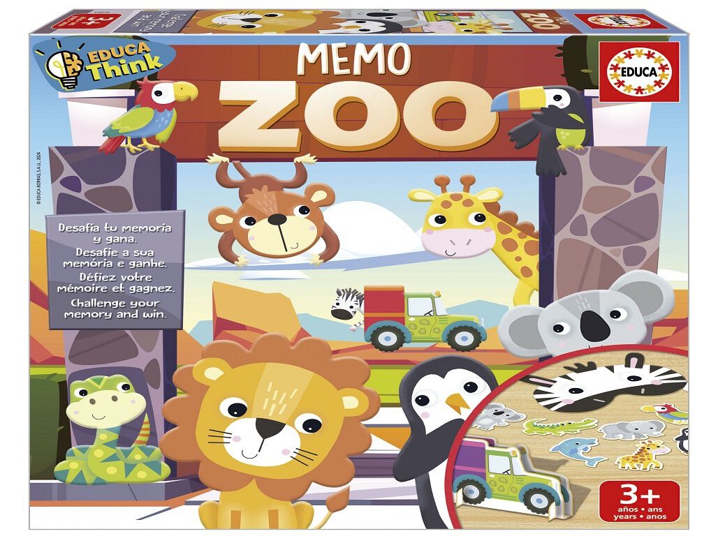 Memo Zoo Educa | Auchan