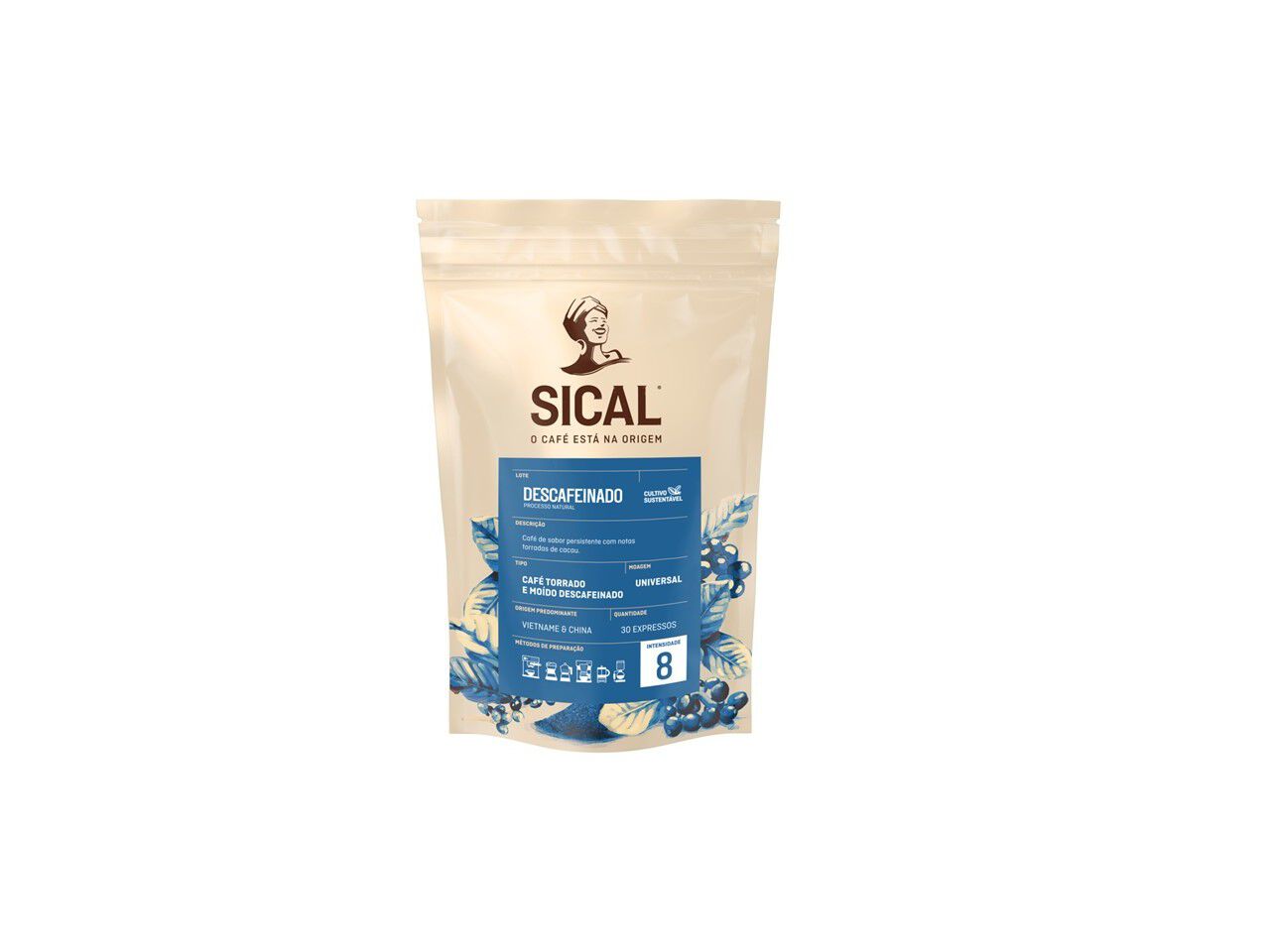 Café Sical Moagem Universal Descafeinado 220g | Auchan
