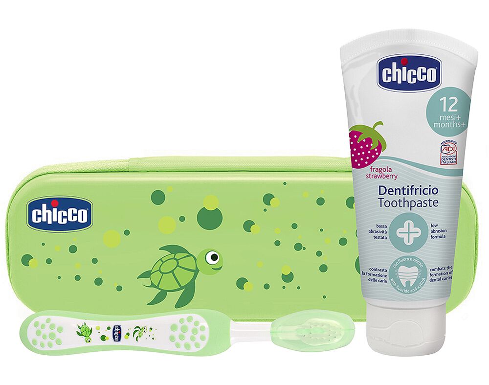 Kit Chicco Higiene Oral Verde 12m+ | Auchan