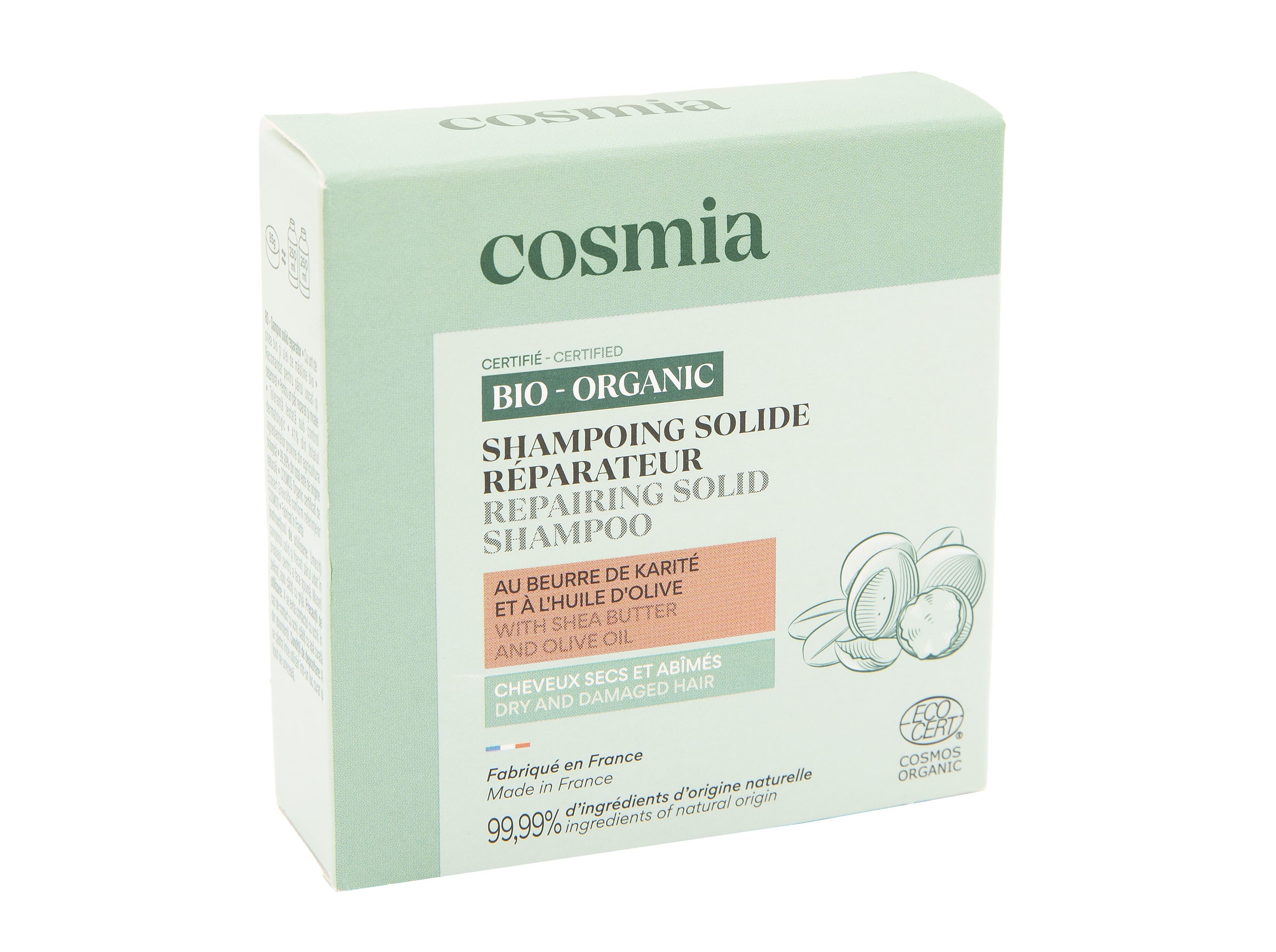 Champô Sólido Cosmia Bio Reparador Karité E Azeite 85g | Auchan