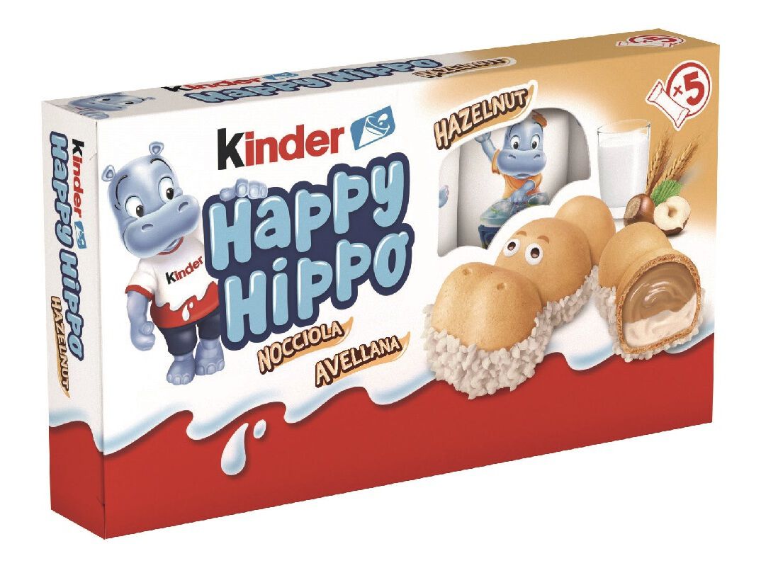 Chocolate Leite Kinder Happy Hippo T5 103.5 G | Auchan