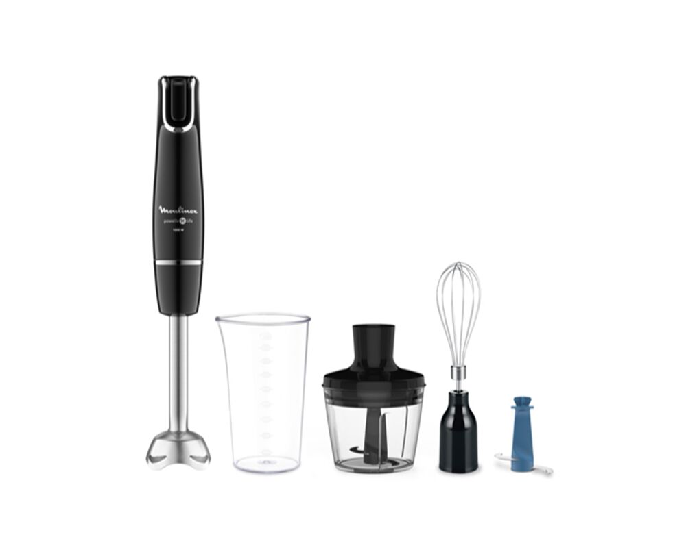 Varinha Mágica Com Acessórios Moulinex Dd944810 (1000 W - Preto) | Auchan