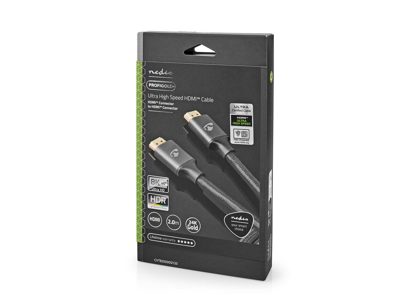 Cabo Hdmi Profigold Cvtb35000gy20 8k 2mt | Auchan