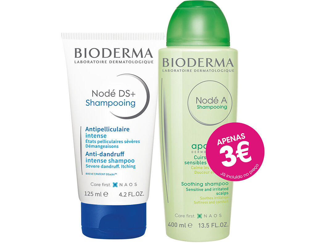 Champô Bioderma Node Ds 125ml +node A Por 3 | Auchan