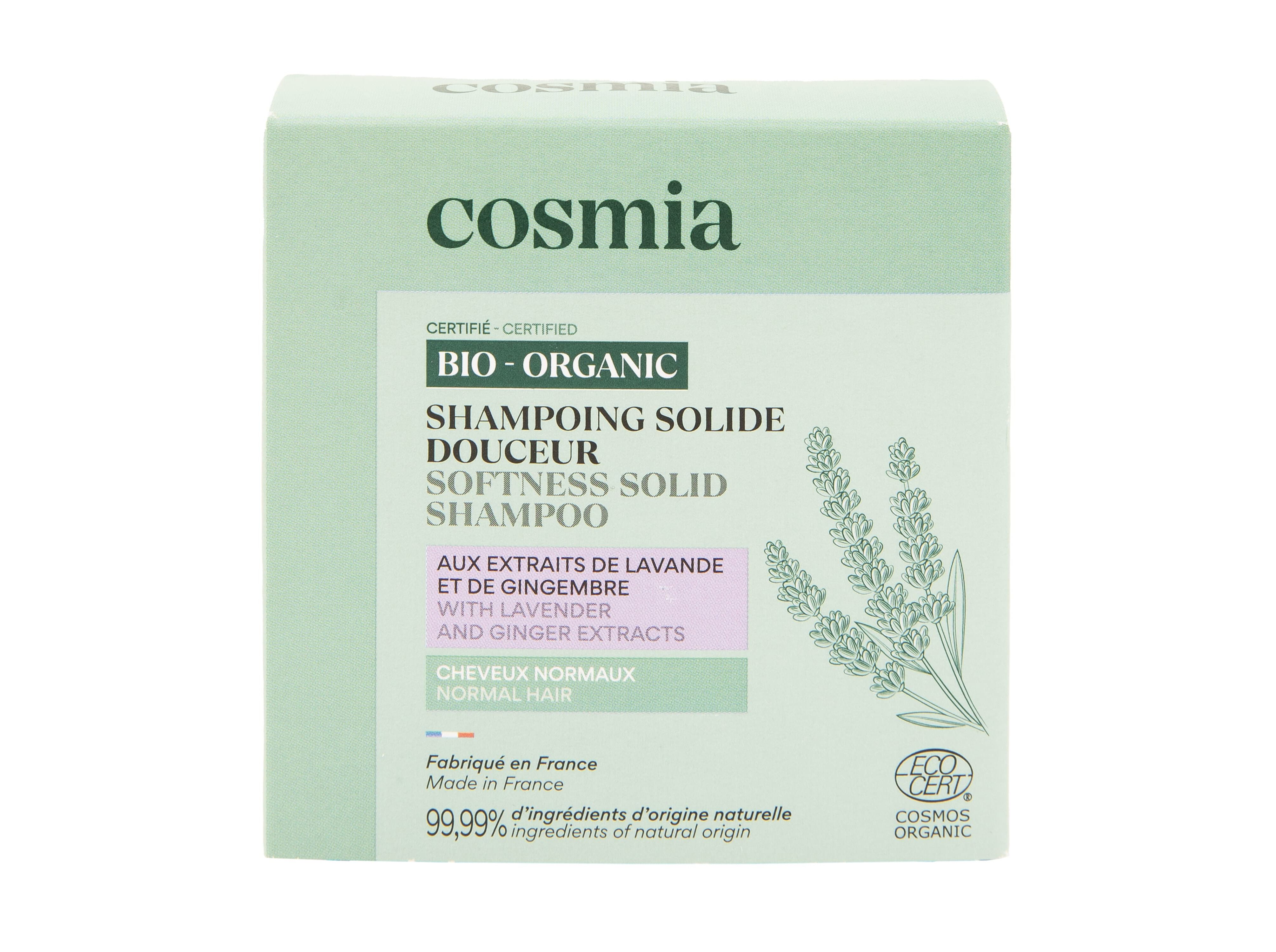 Champô Sólido Cosmia Bio Suave Lavanda E Gengibre 85g | Auchan