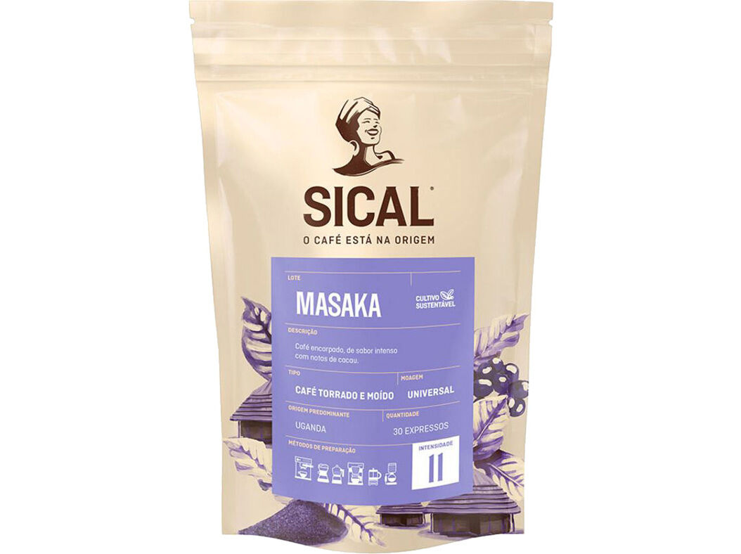 Café Sical Moagem Univ Masaka Uganda 220g | Auchan