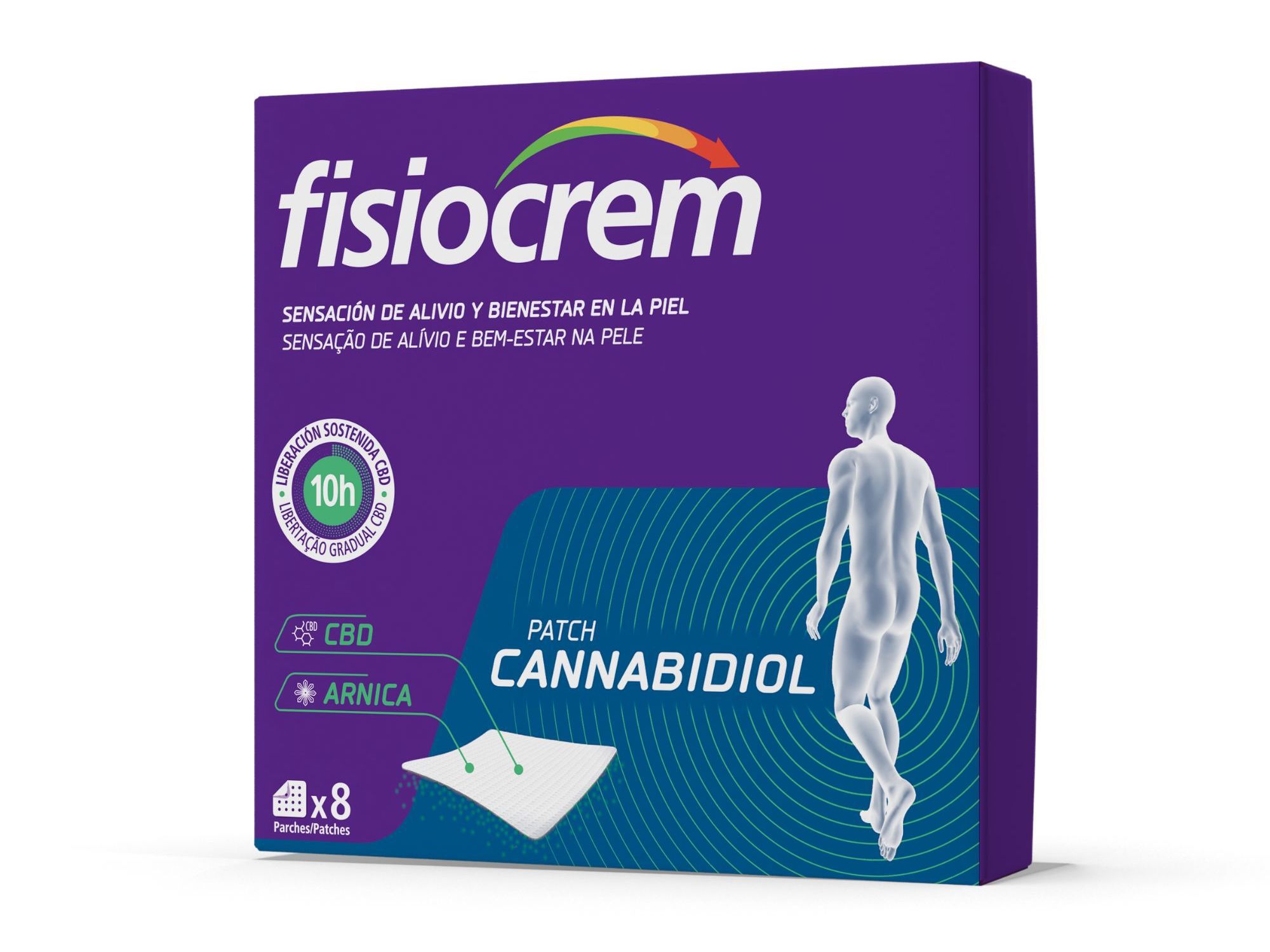 Emplastro Fisiocrem Cannabidiol 8 Un | Auchan