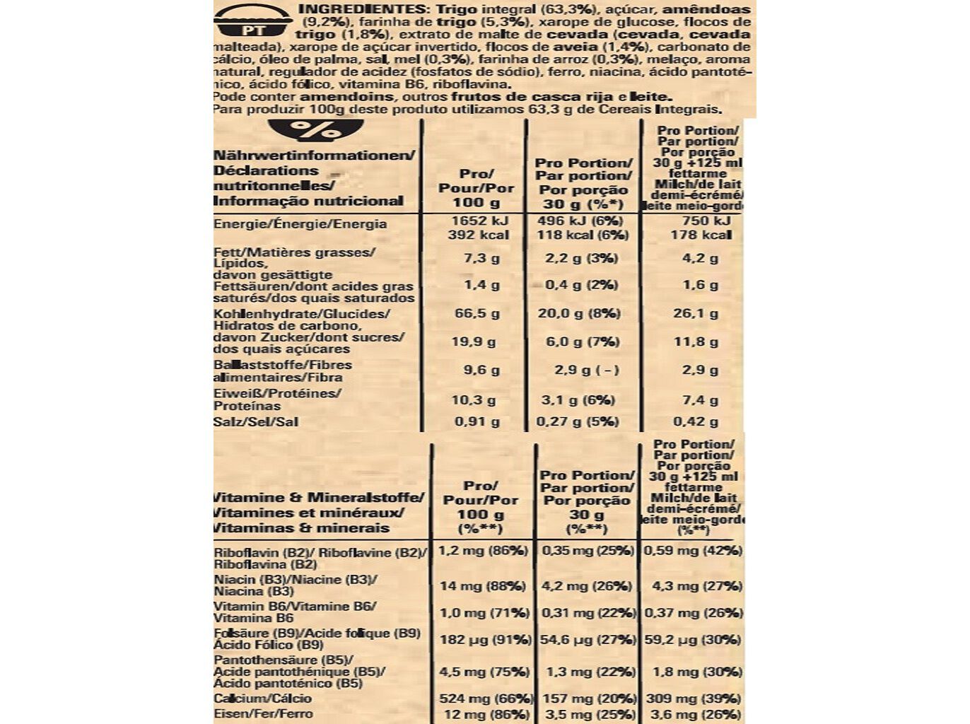 Cereais Nestlé Clusters 325g | Auchan