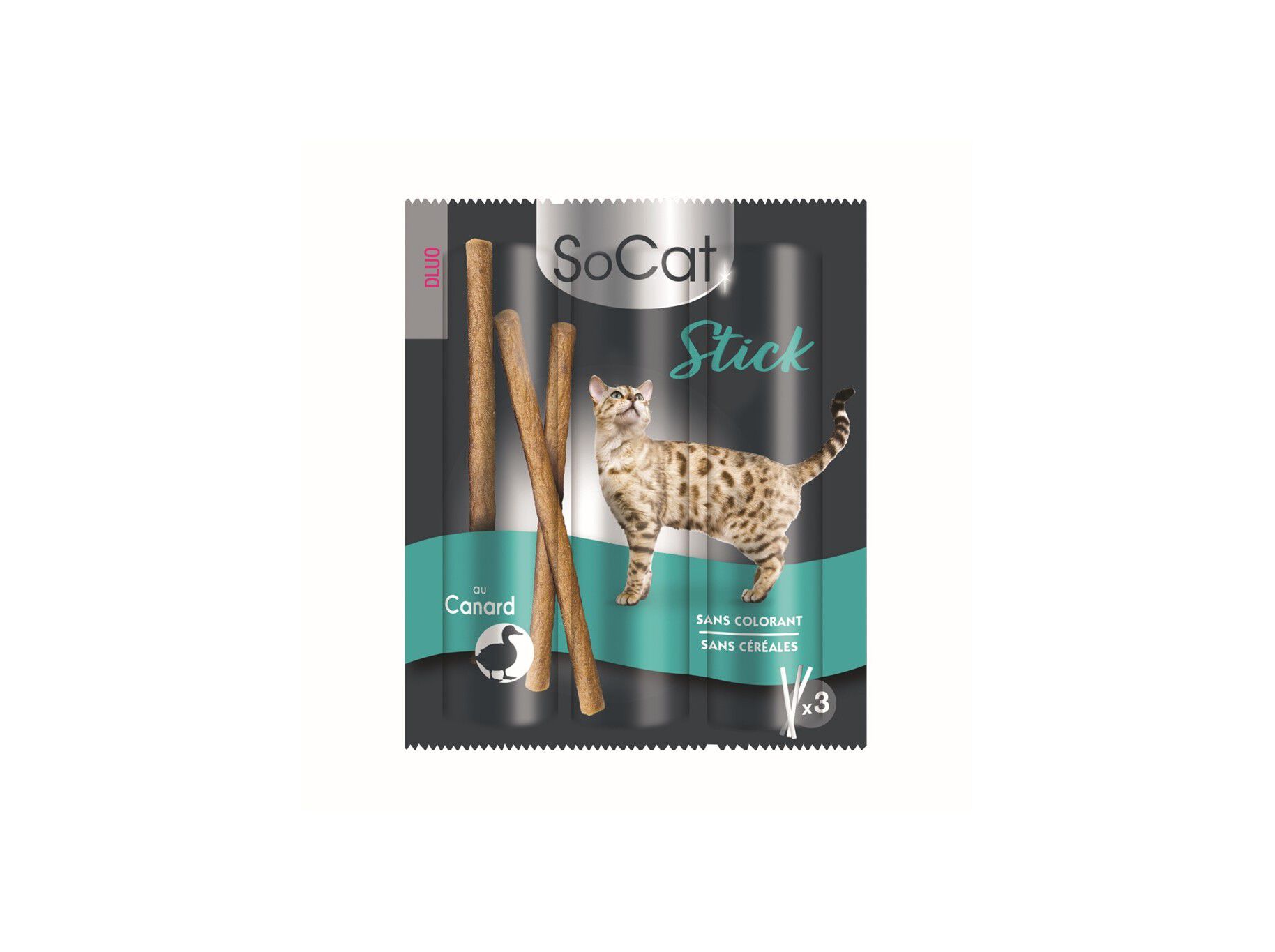 Stick Para Gato Socat Pato 3un | Auchan