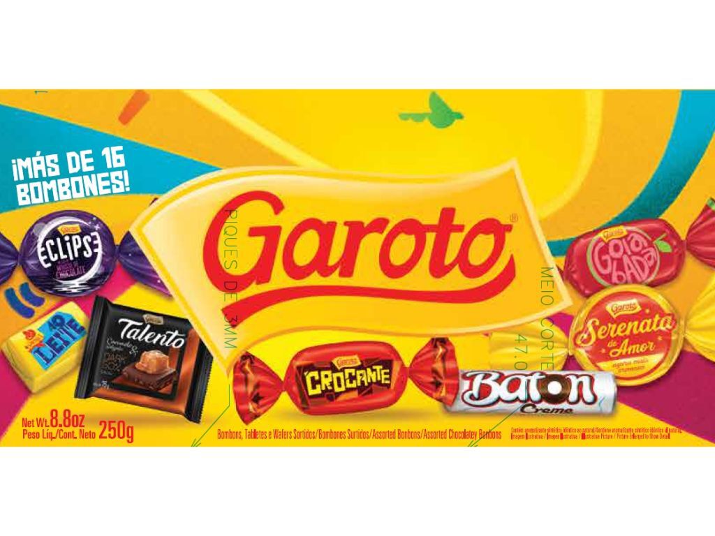 Bombons Garoto Sortidos 250g | Auchan
