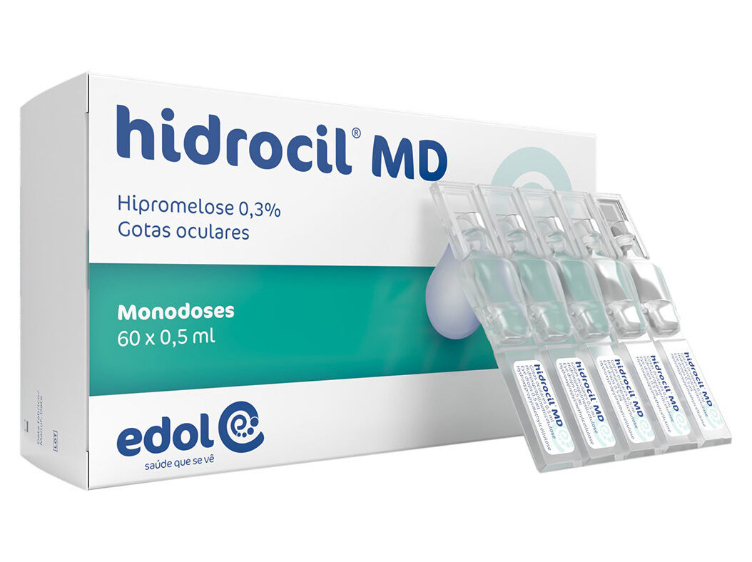 Gotas Hidrocil Oculares Md 60x0.5ml | Auchan