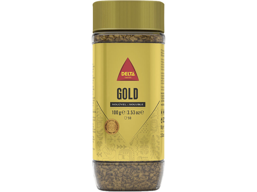 Café Delta Solúvel Gold 100g | Auchan