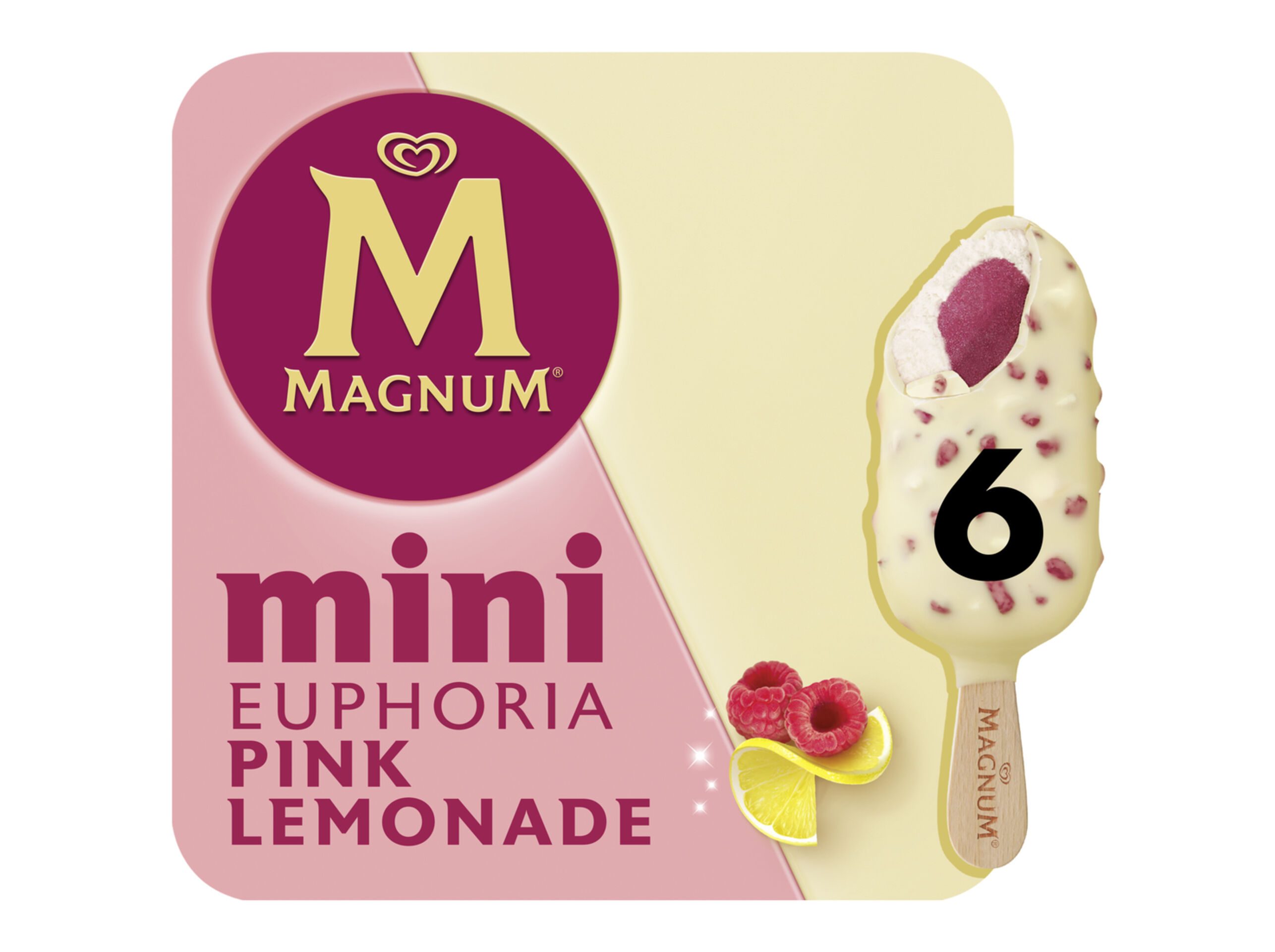 Gelado Magnum Mini Euphoria 6x55ml | Auchan