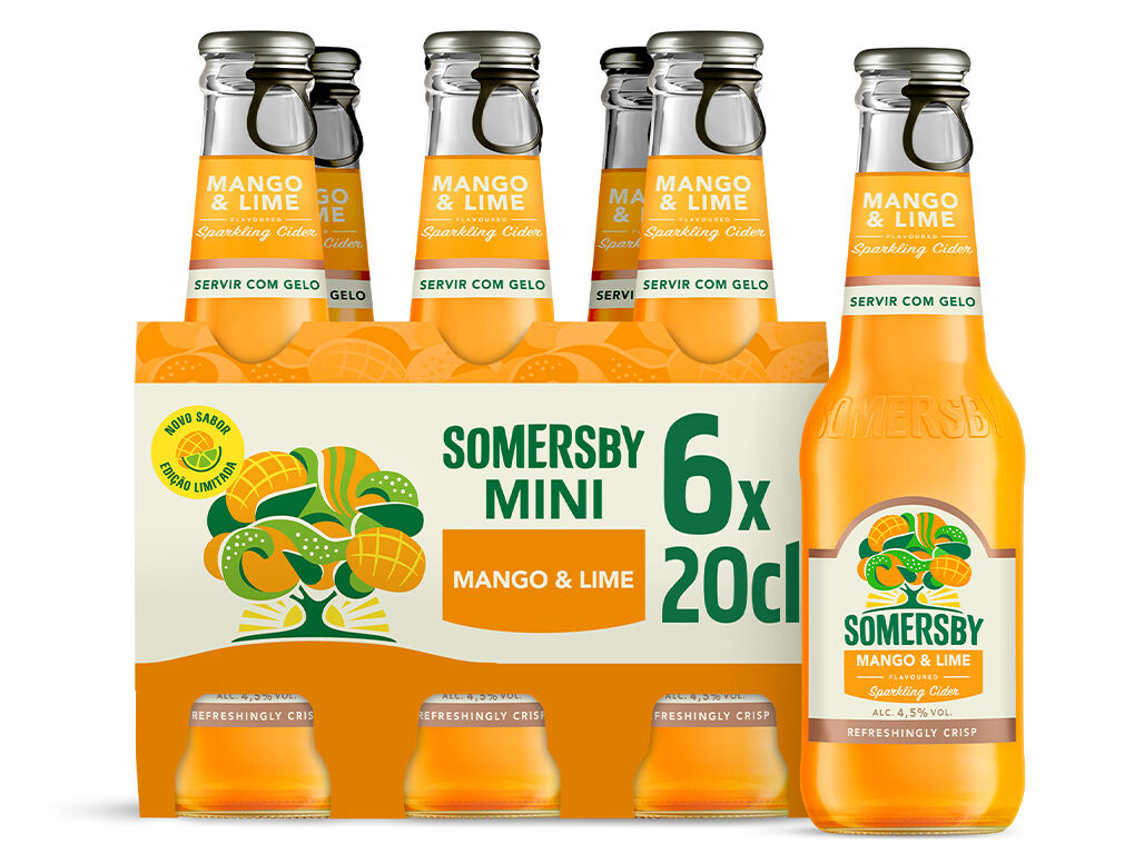 Sidra Somersby Mango&lime Tp 6x0.20l | Auchan