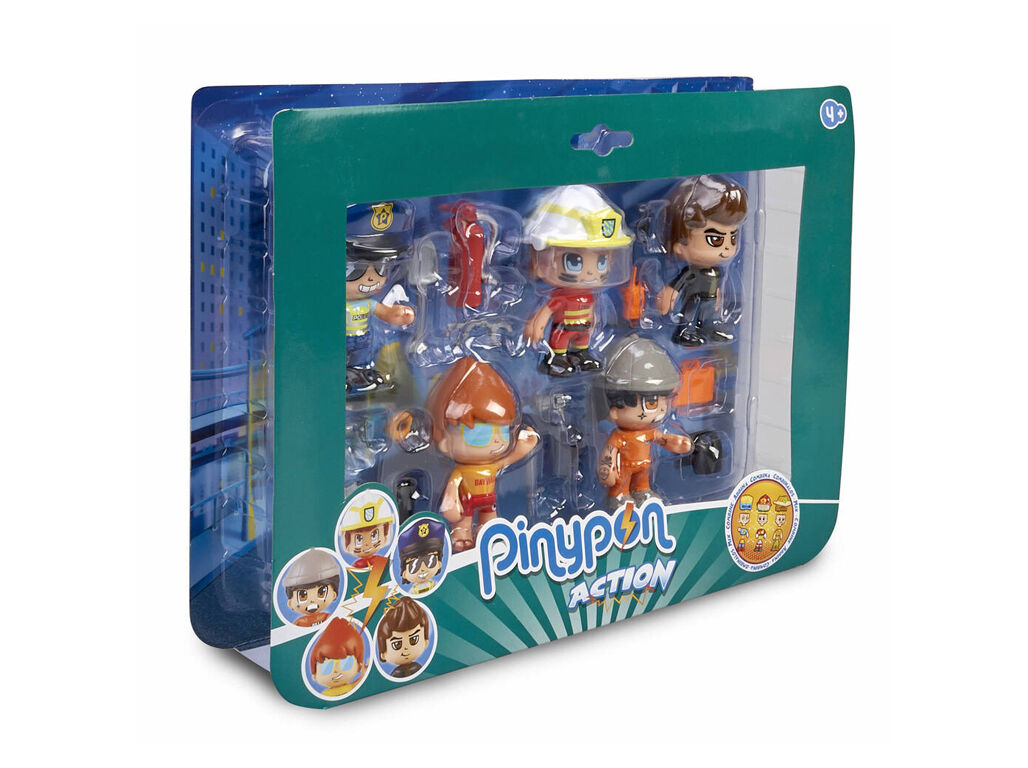 Figuras Pinypon Action Famosa Pack 5 | Auchan