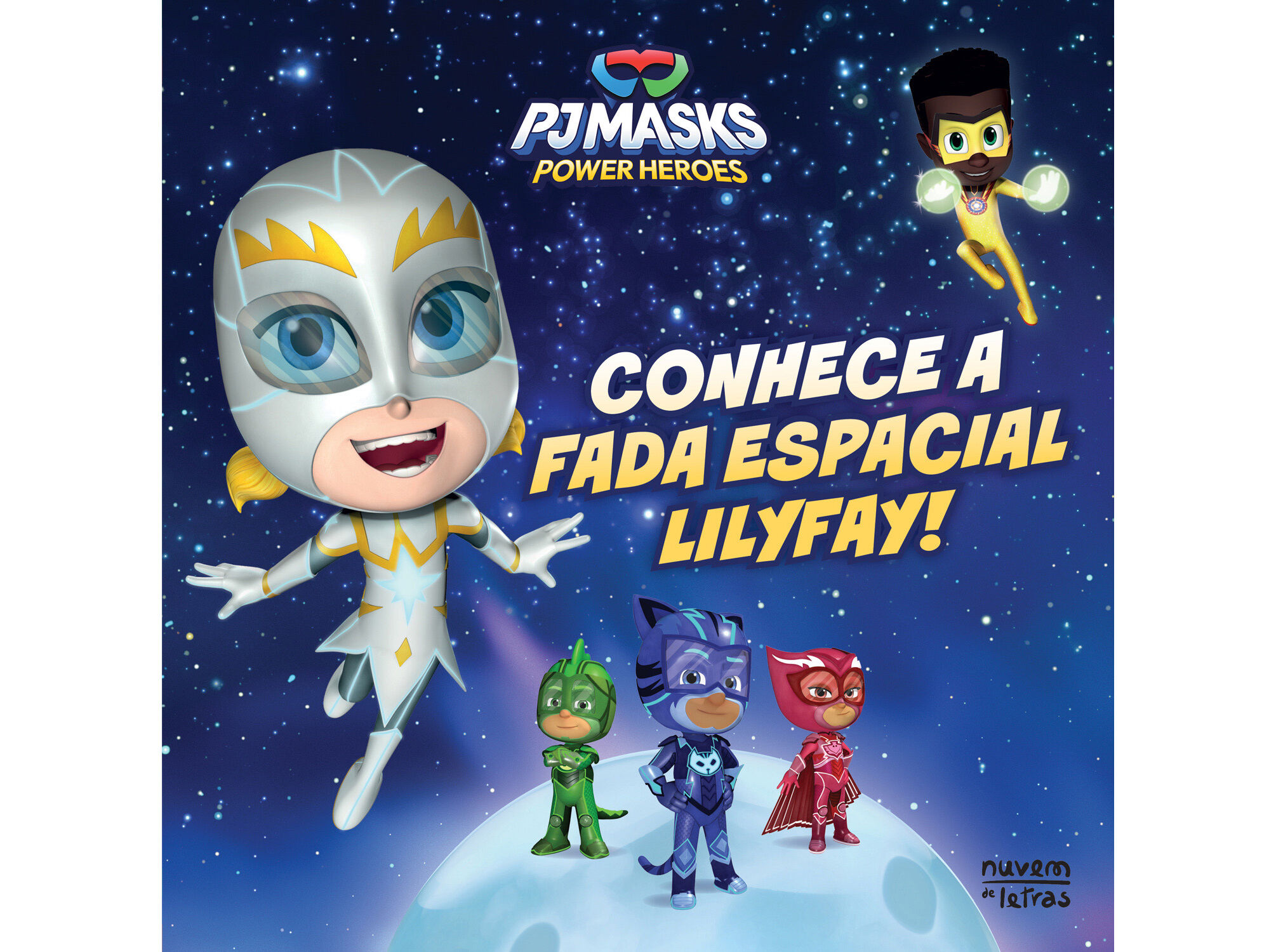 Livro Pj Masks Conhece A Fada Espacial Lilyfay! | Auchan
