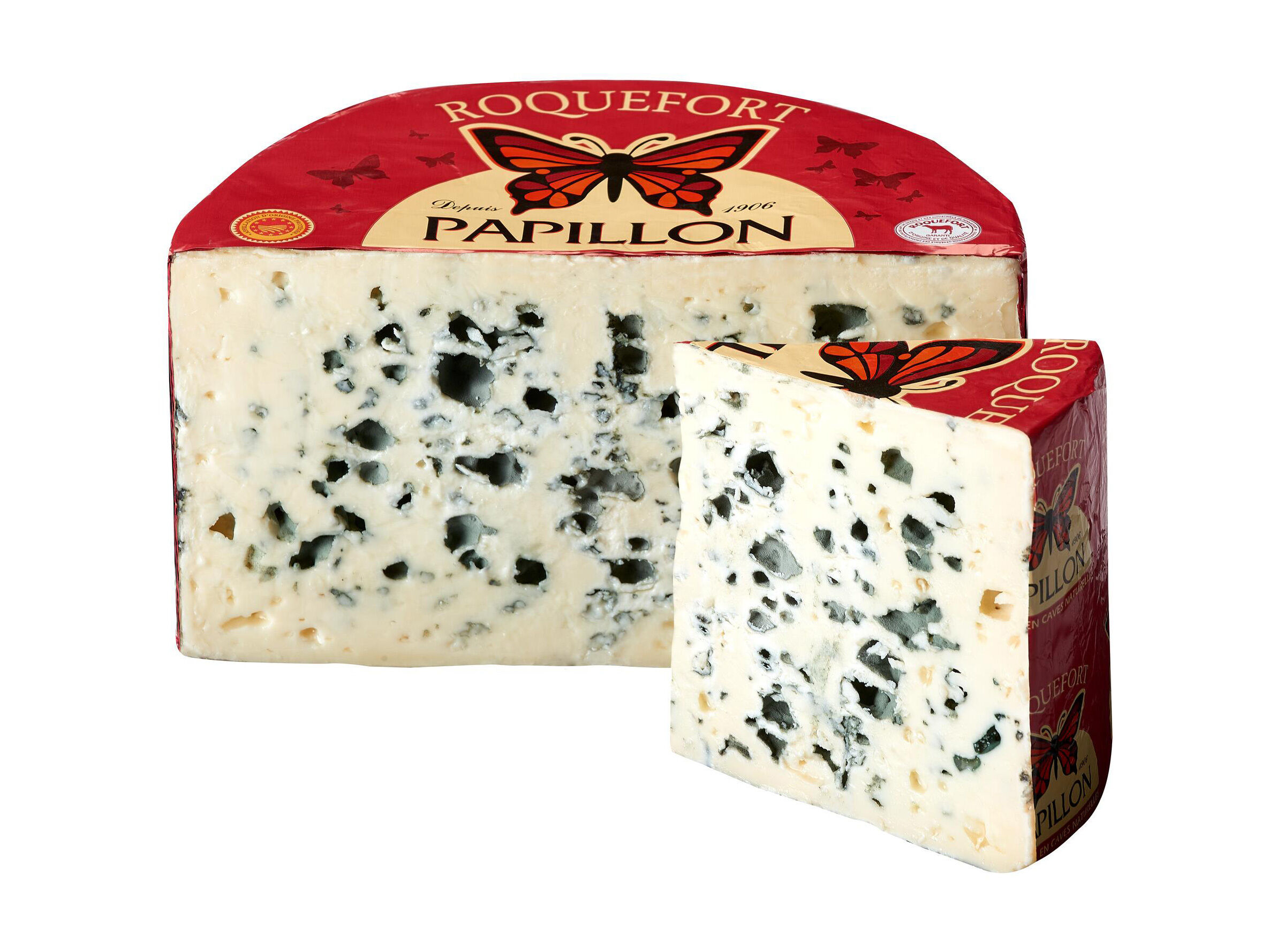 Queijo Papillon Roquefort Dop Rouge Kg | Auchan