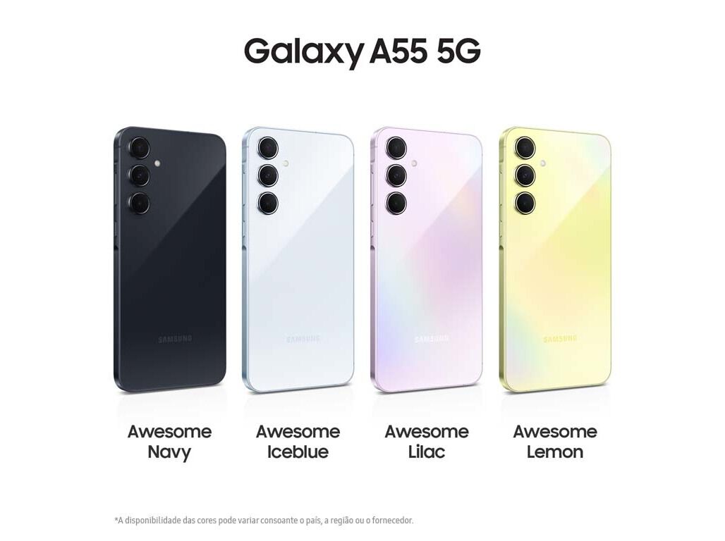 Smartphone Samsung Galaxy A55 Verde Lima 8/256gb | Auchan