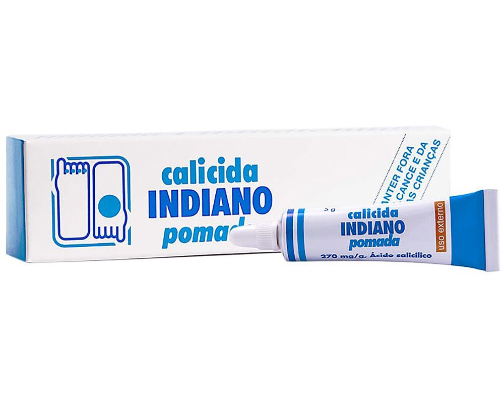 Pomada Calicida Indiano 270mg/g 5g | Auchan