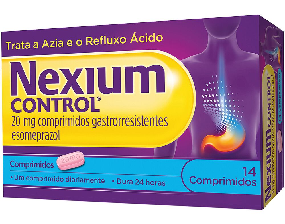 Comprimidos Nexium Control 20mg 14un | Auchan