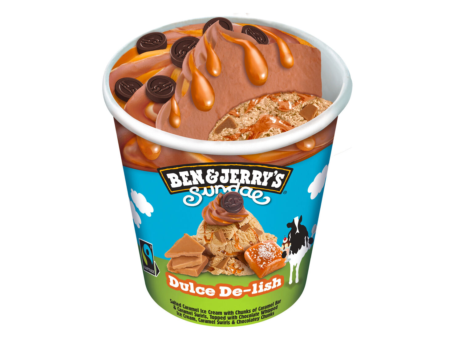 Gelado Ben & Jerry's Dulce De-lish Sundae 427ml | Auchan