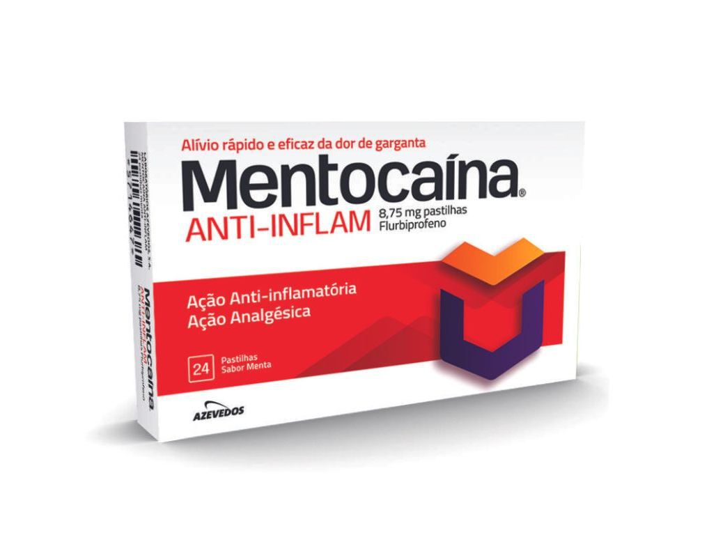 Pastilhas Mentocaina Anti-inflamatório 8.75mg 24un | Auchan